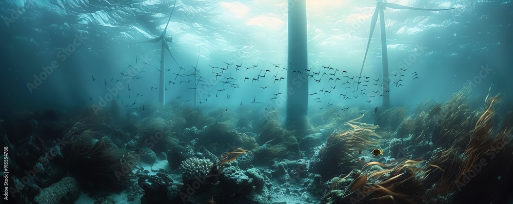 Offshore wind farms creating artificial reefs for marine life, wildlife ...