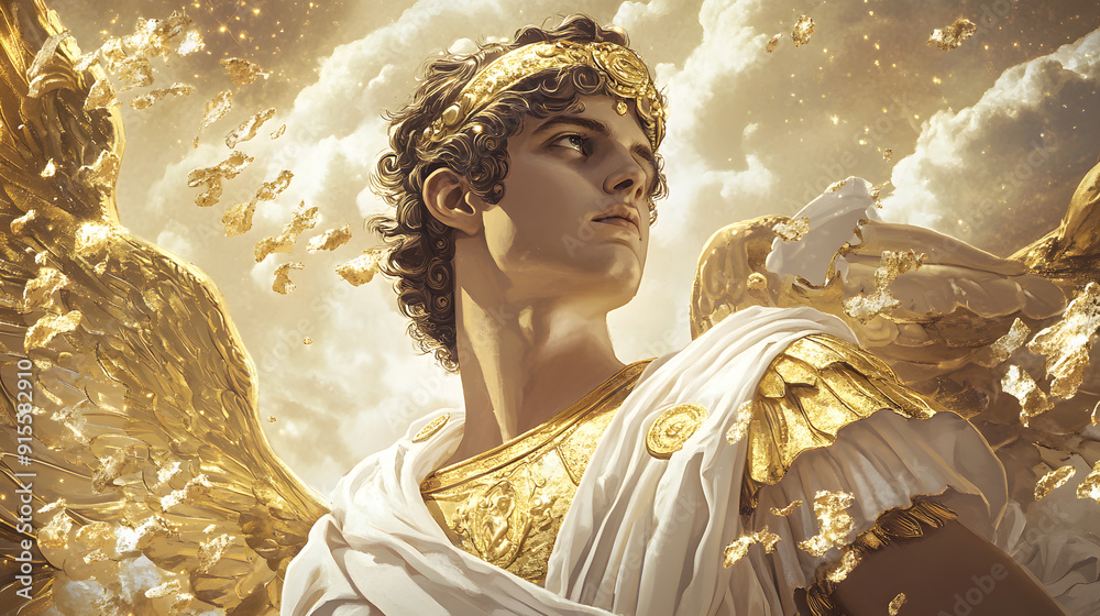 Greek god Apollo illustration, Apollo, the God of music, truth and ...
