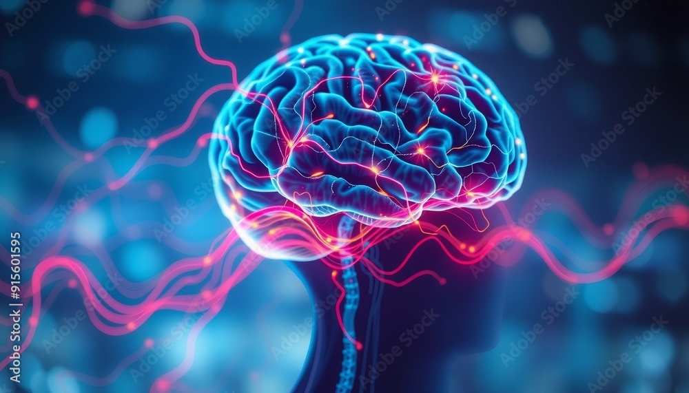 clear image of a brain-computer interface in operation neural activity ...