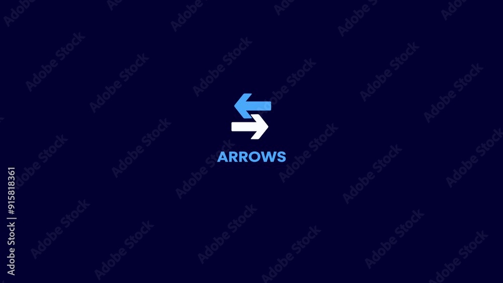 Left and right side arrow, left right side indicator arrow, direction ...