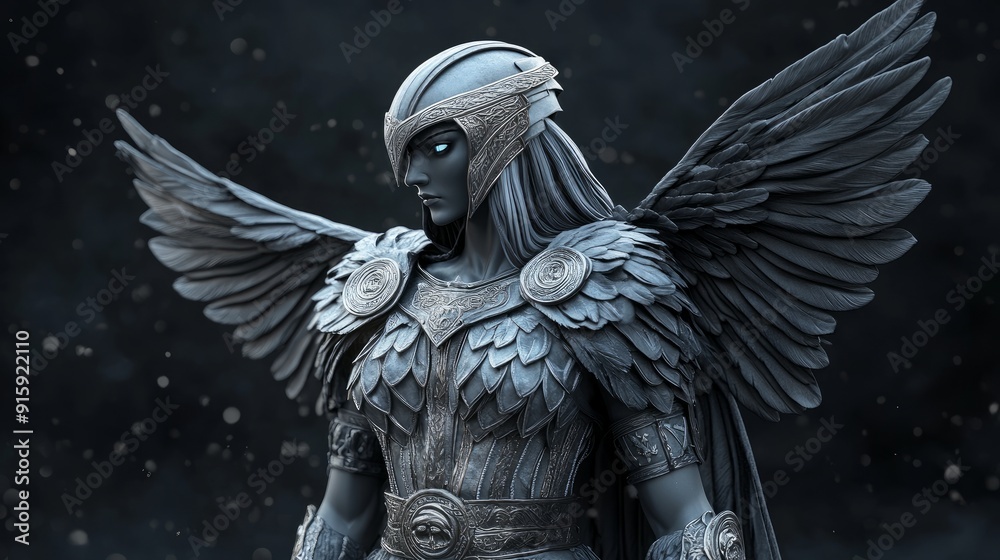 Morrigan, the War Goddess Shapeshifting into a Crow, Symbol of Fate and ...