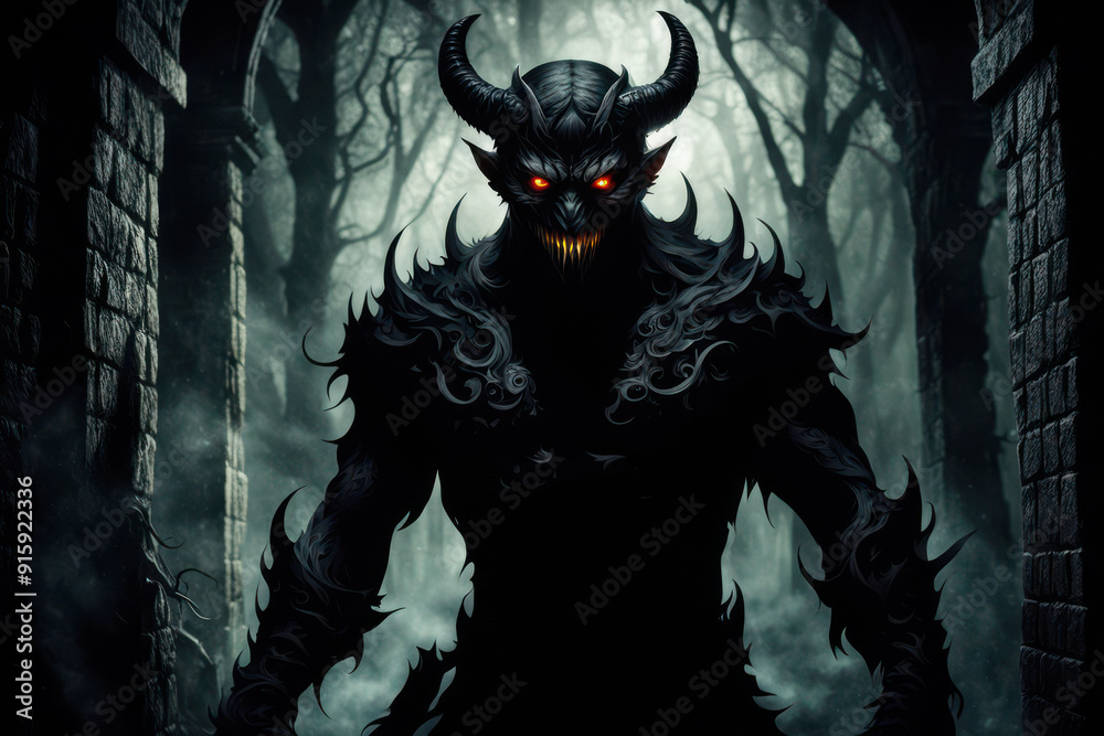 Shadow of Fear: the depths of darkness with this chilling image of a ...