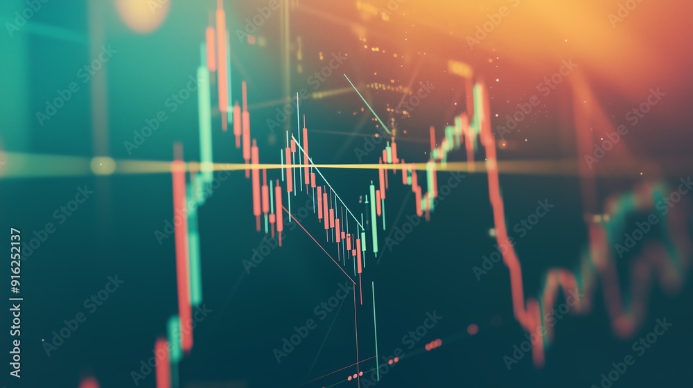 "Visualize a successful long-term investment strategy with a steady ...