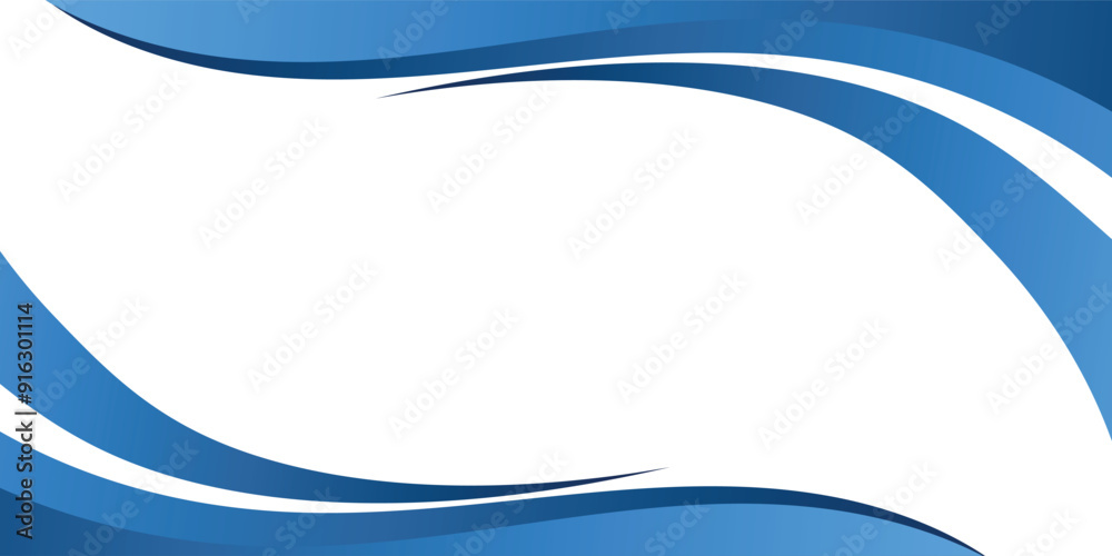 Latar belakang spanduk biru modern. Template latar belakang pola ...