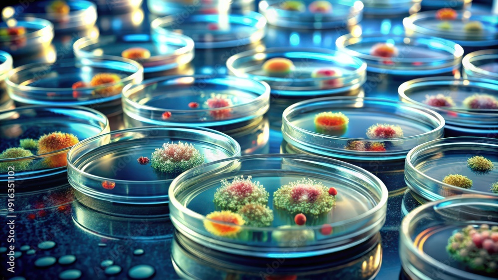 Bacterial colony picking for DNA cloning process, Biology, Laboratory ...