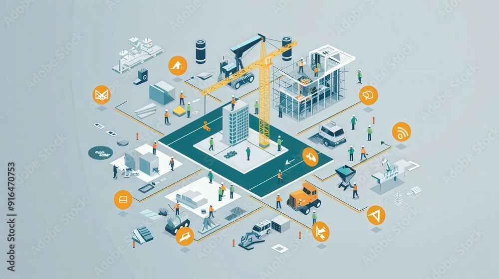 ภาพประกอบสต็อก Create an infographic explaining the key stages of a ...