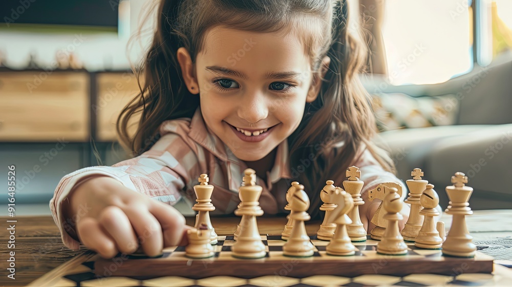 Engaging Chess Lessons for Children with Instructor Teaching Strategic ...