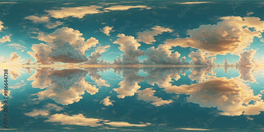 HDRI Just Sky Equirectangular Panorama 27 Stock Illustration | Adobe Stock