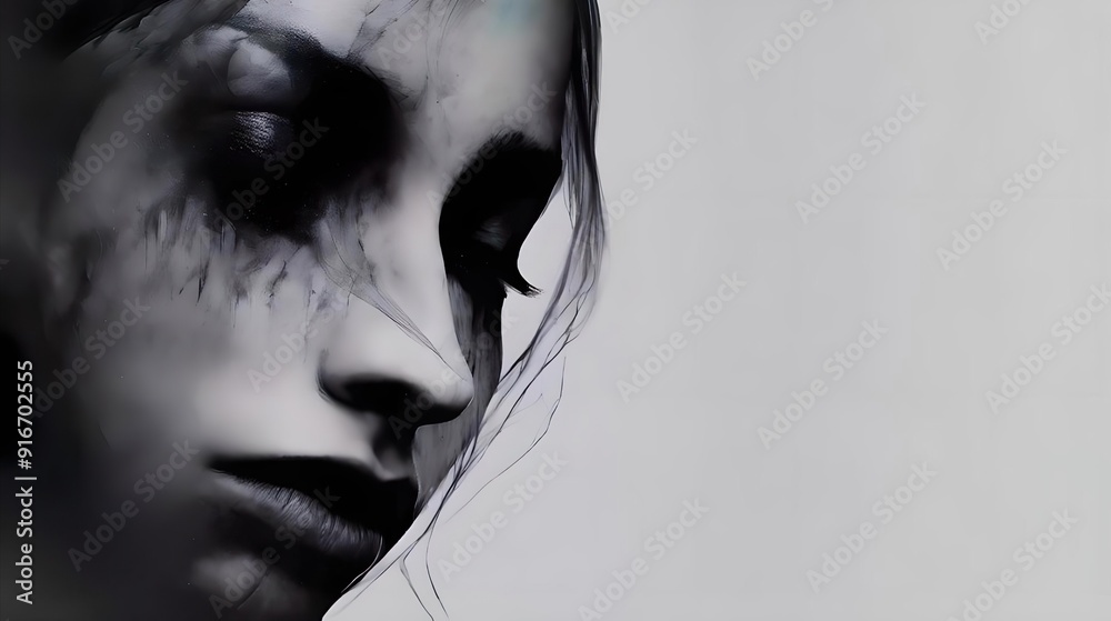 Depressed Woman, Lifeless, Gloom, Unhappy, Sadness, Suicidal, Darkness ...