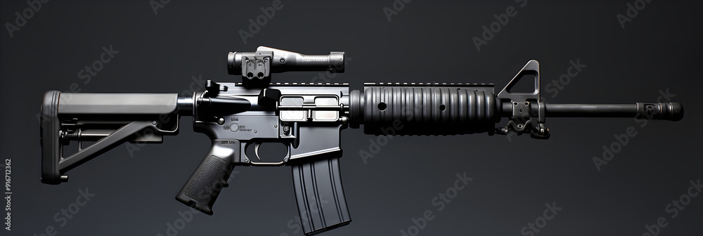 Detailed Presentation of FN M4 Stock Weapon: Highlighting the ...