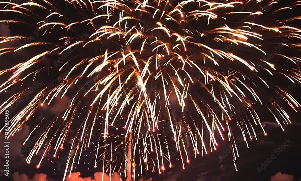 Night Sky Fireworks Spectacle: A breathtaking display of fireworks ...