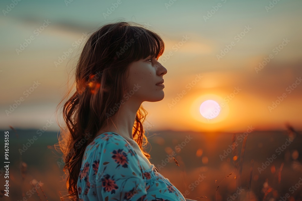 Sad hurt pregnant Women lady. Emotional Depth: Poignant Close-Up ...