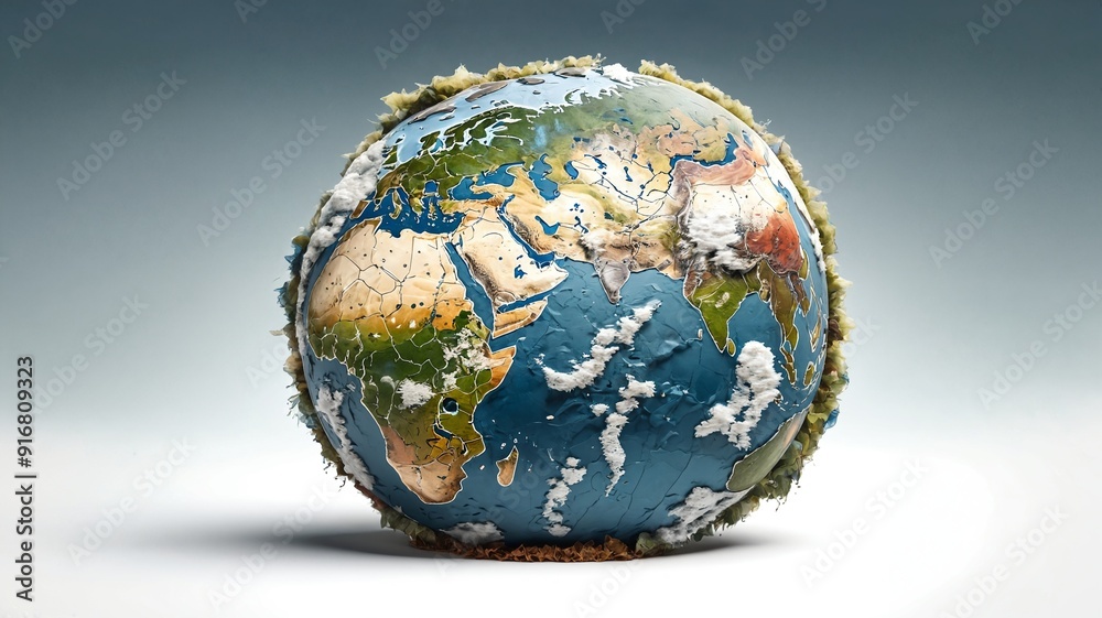 ords: earth, globe, terrain, realistic, world, map, geography ...