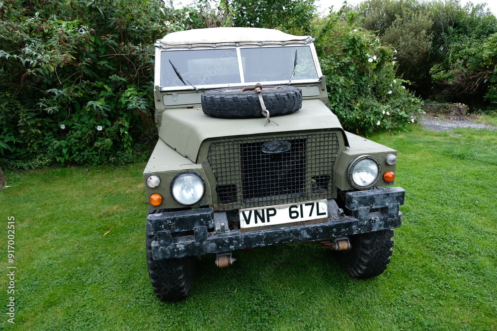 1971 Land Rover Lightweight 1/2 ton Series III British military vehicle ...
