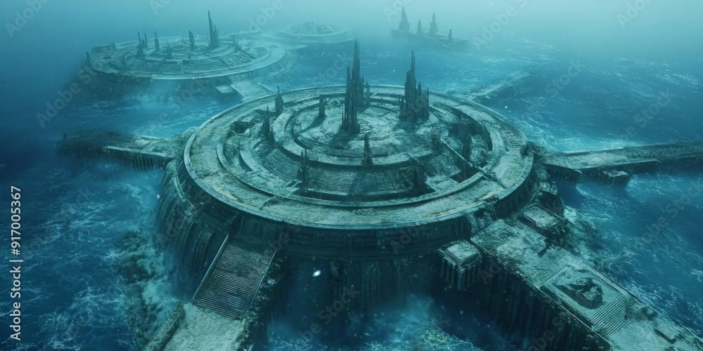 Mythical Atlantis: The Lost City with Ancient Architectural Wonders ...