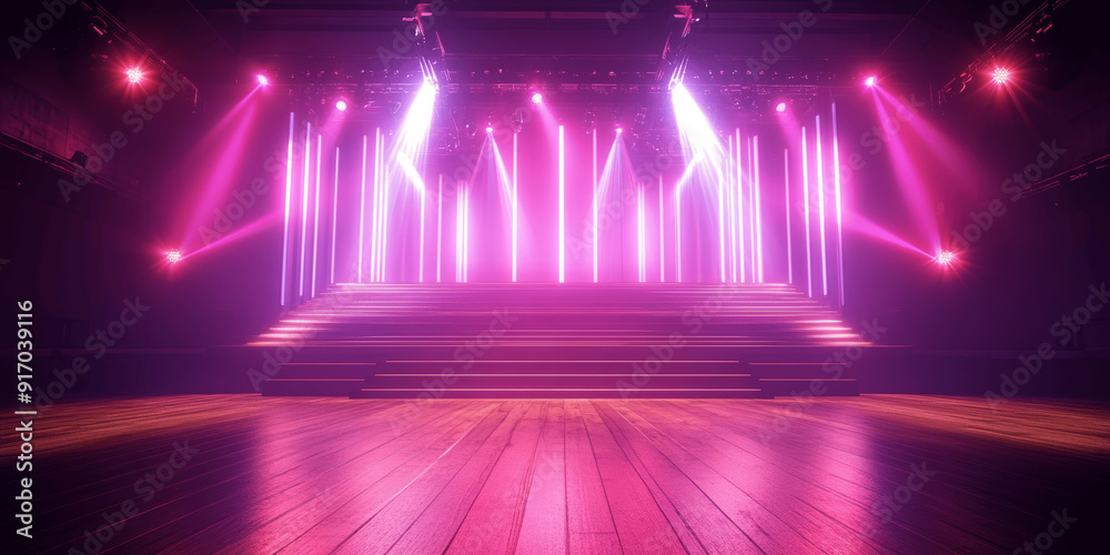 Lighting ramp with powerful spotlights for creating artificial lighting ...