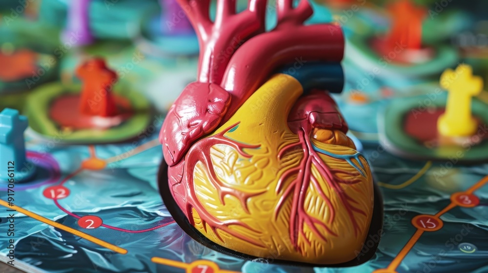 Design a board game where players navigate through the chambers of the ...