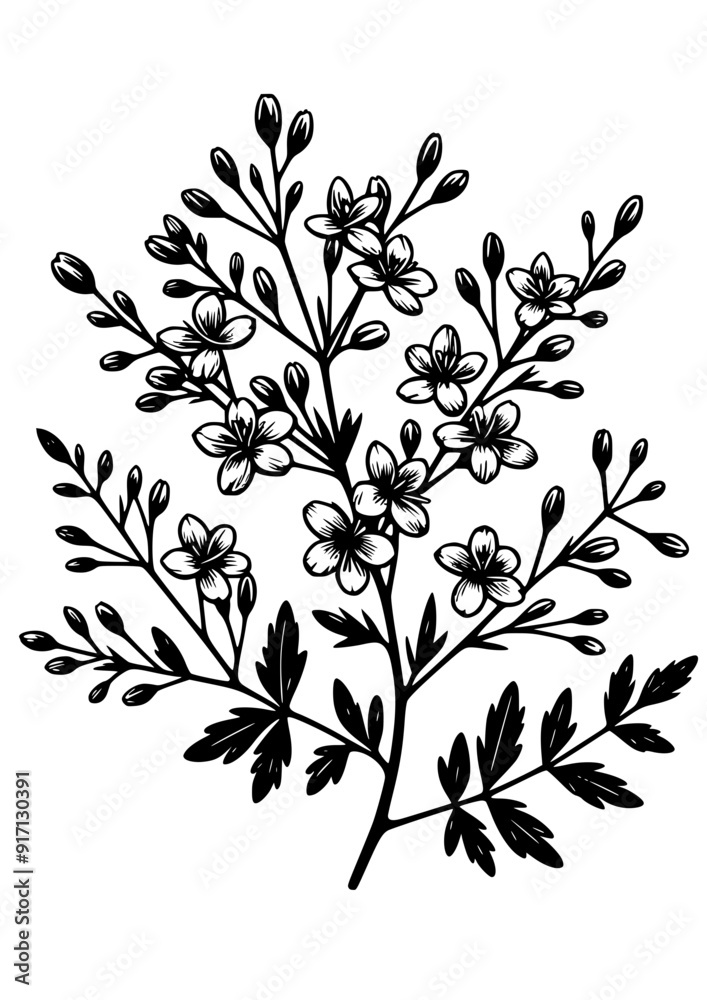 Vetor do Stock: Flowers SVG, Daisy SVG, Rose SVG, Peony SVG, Lily SVG ...