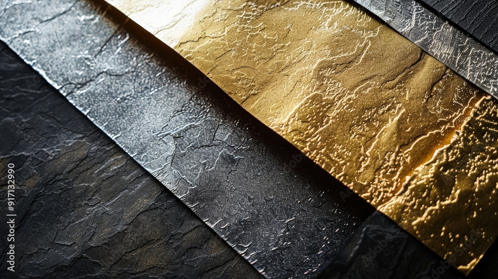 Design a set of paper textures with a foil effect. How do the shiny ...