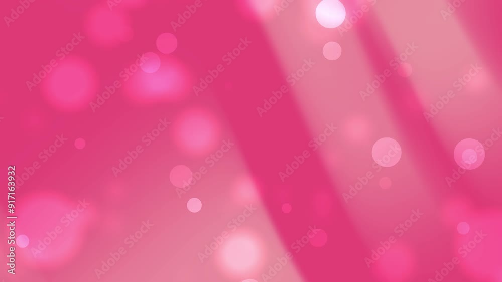 Pink abstract background with soft focus blurred circles. Perfect for ...