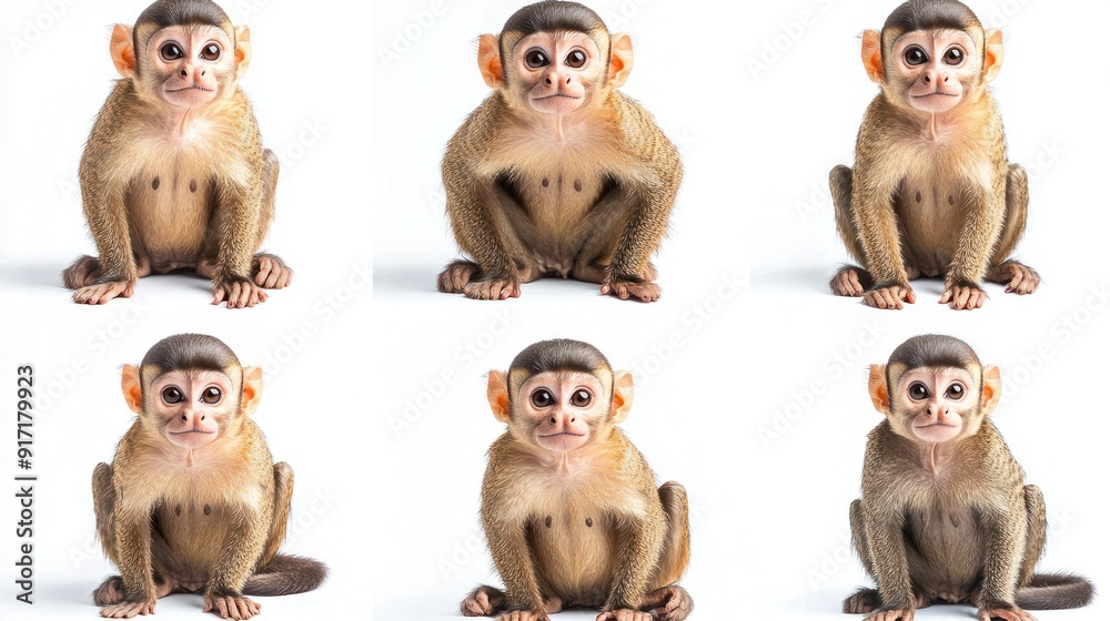 Foto de Golden-Bellied Capuchin, Sapajus xanthosternos, also known as ...