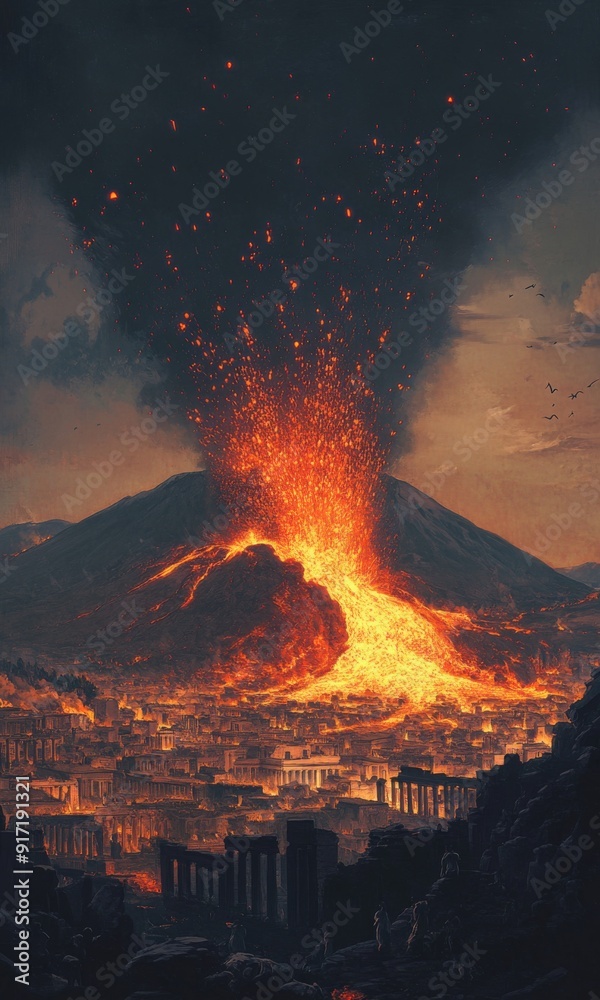 Catastrophic Eruption of Mount Vesuvius: The Devastating Demise of ...