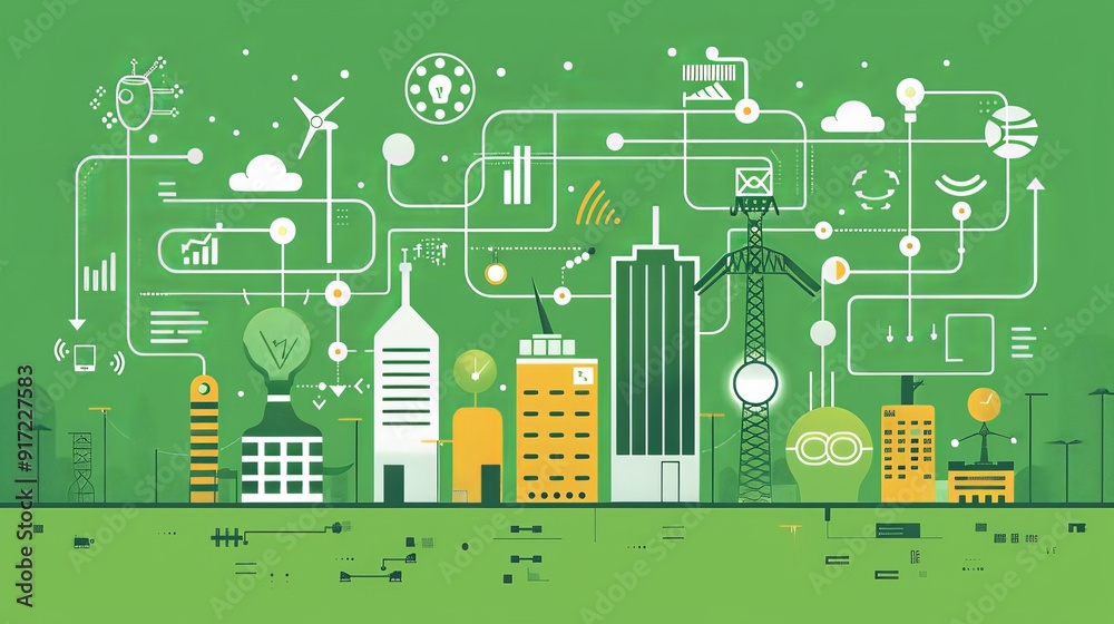 Develop an infographic highlighting the major technological ...