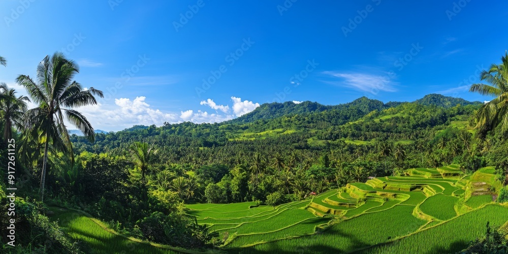 Lush Green Lombok: Pristine Tropical Forests and Terraced Rice Fields ...