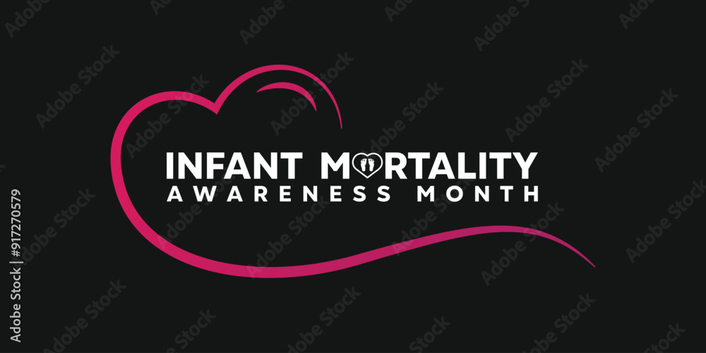 National Infant Mortality Awareness Month. Foot and heart. Great for ...