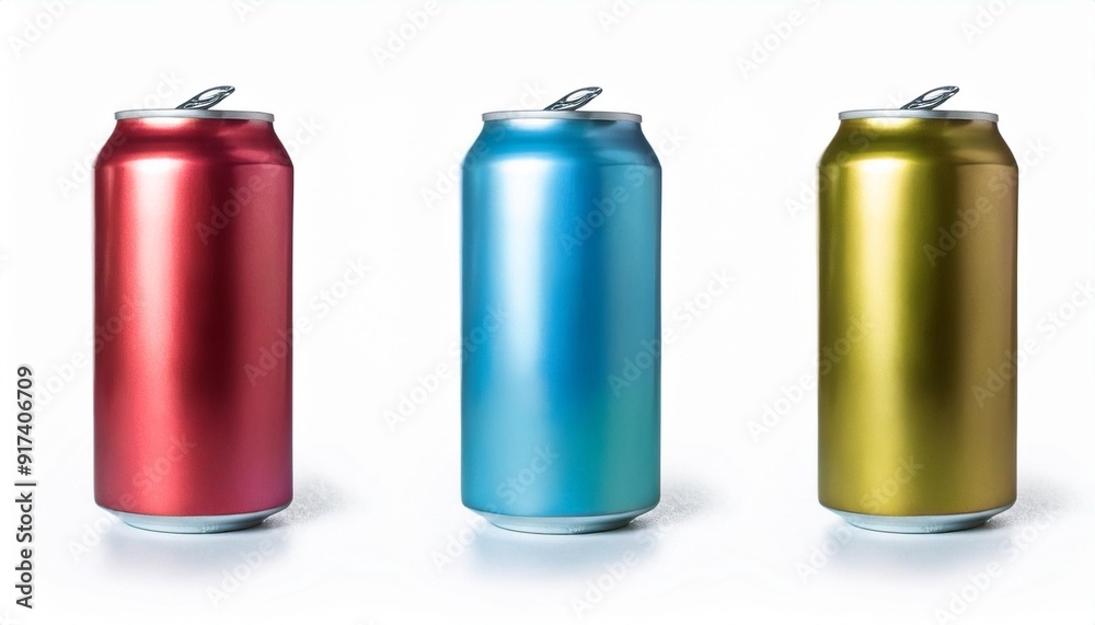 cans of hard seltzer drinks in different flavours and brands isolated ...