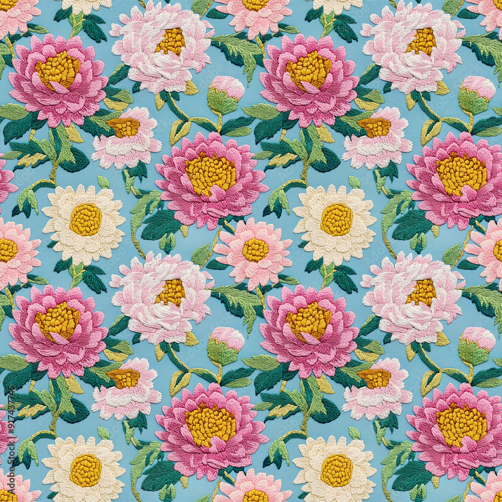 peranakan, seamless pattern, peranakan singapore, culture, heritage ...