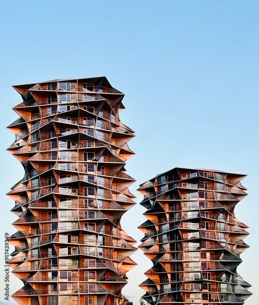 Copenhagen, Denmark: Kaktus Tower architecture details designed by ...