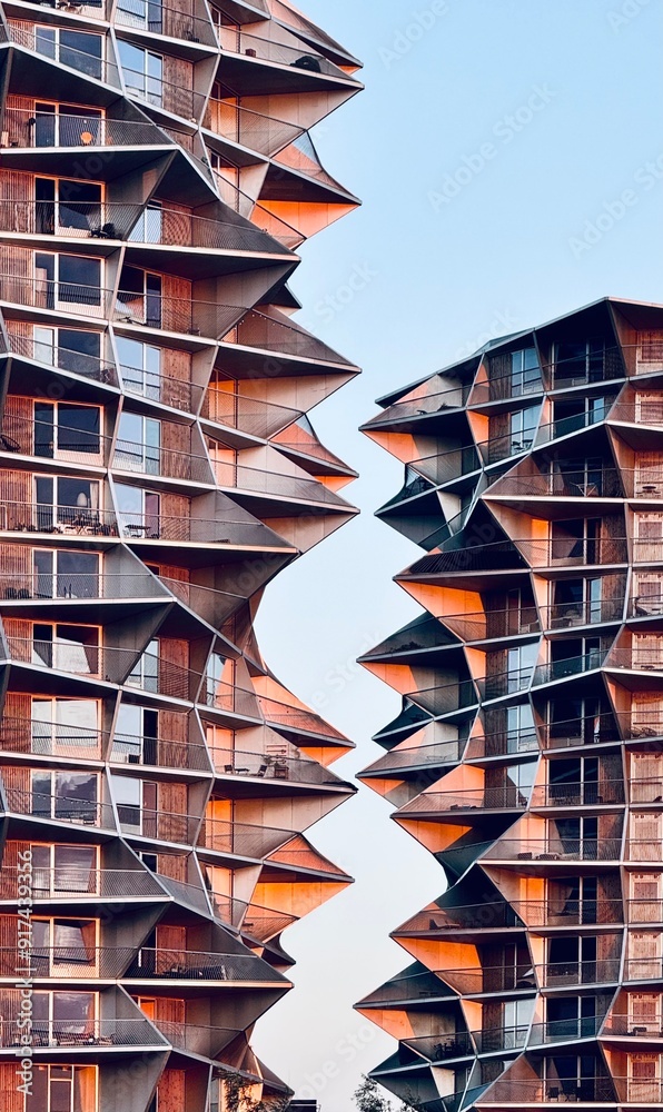 Copenhagen, Denmark: Kaktus Tower architecture details designed by ...