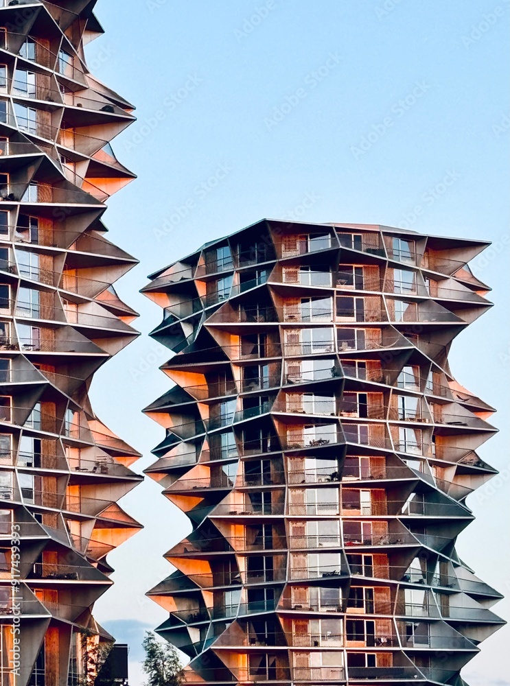 Copenhagen, Denmark: Kaktus Tower architecture details designed by ...