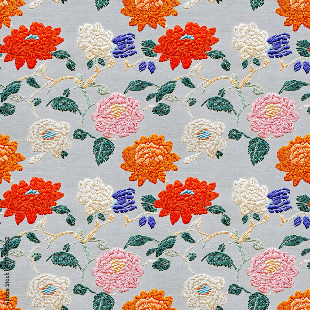 peranakan, seamless pattern, peranakan singapore, culture, heritage ...