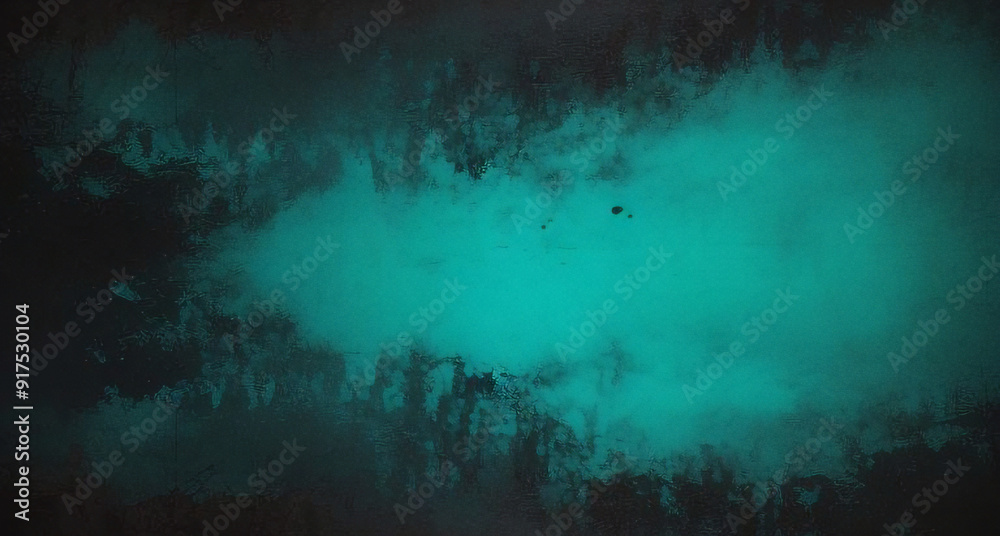 Glitter mist. Paint water splash. Magic spell. Blue teal aqua silver ...