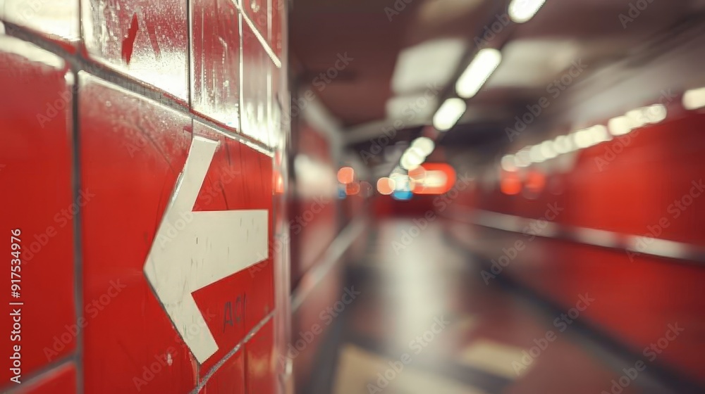 Discuss the psychological impact of arrows in signage. How do arrows ...