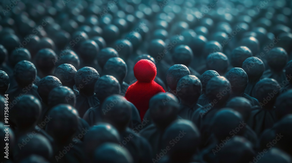 create an image that represents this title: Rise Above the Crowd: The ...