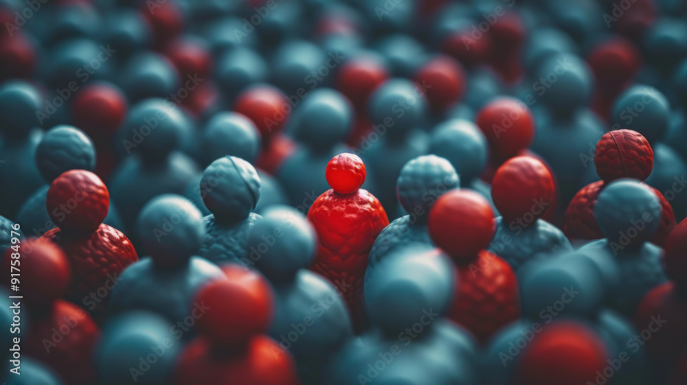 create an image that represents this title: Rise Above the Crowd: The ...