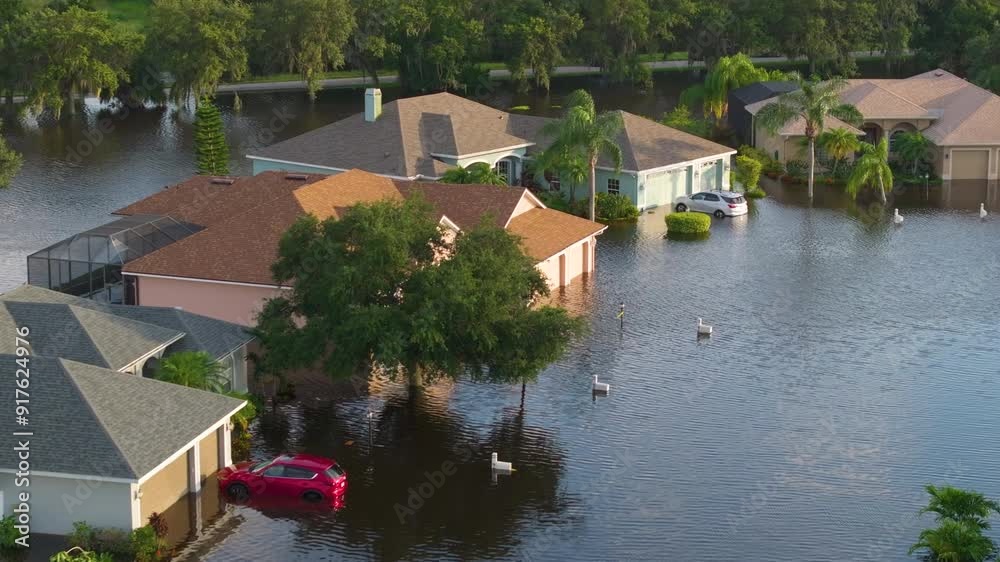 Flooding in Florida caused by tropical storm from hurricane Debby ...