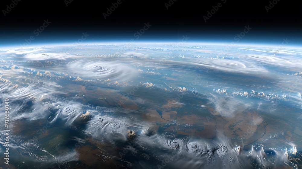 An immersive view of Google Earth's global cloud cover feature ...