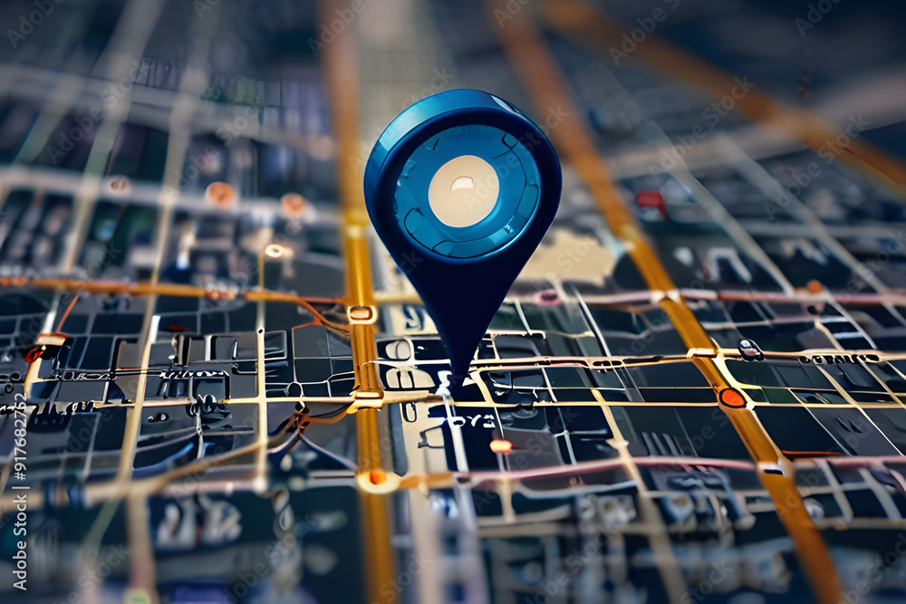 Navigation on the map My location is on the map A point on the map ...