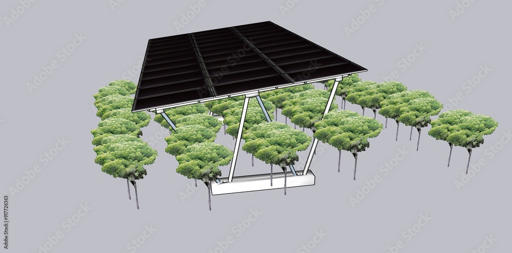 Agri-PV: Agricultural photovoltaic, dual-use, farming integration ...