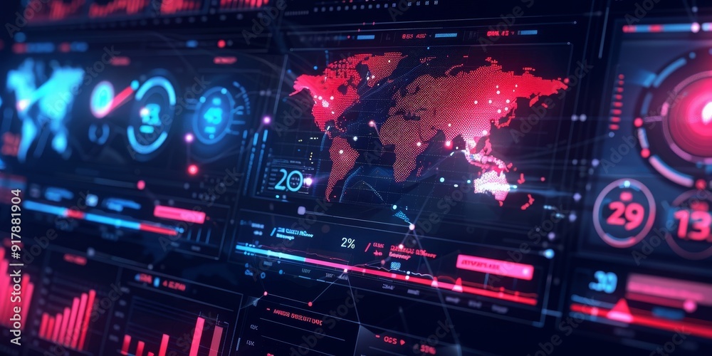 Real-time threat monitoring dashboard with live updates and detailed ...