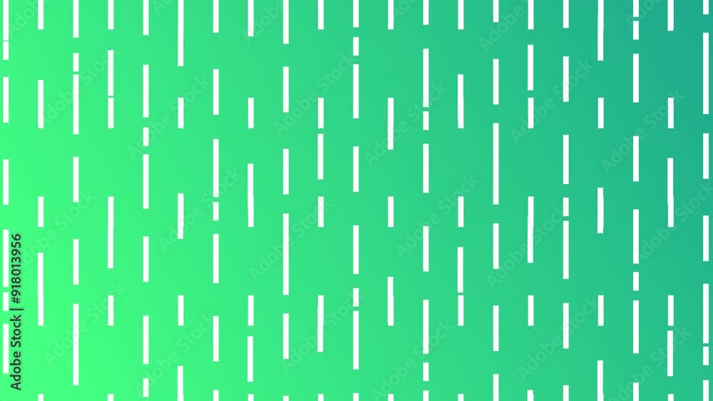 Green gradient background with white vertical lines in a staggered ... Green gradient background with white vertical lines in a staggered ...