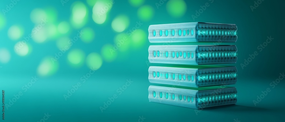 Futuristic Cross-Sectional Visualization of Solid-State Battery with ...