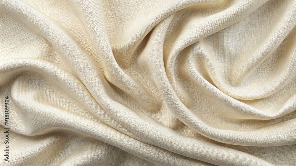 Soft, creamy white canvas texture with subtle weave pattern and gentle ...