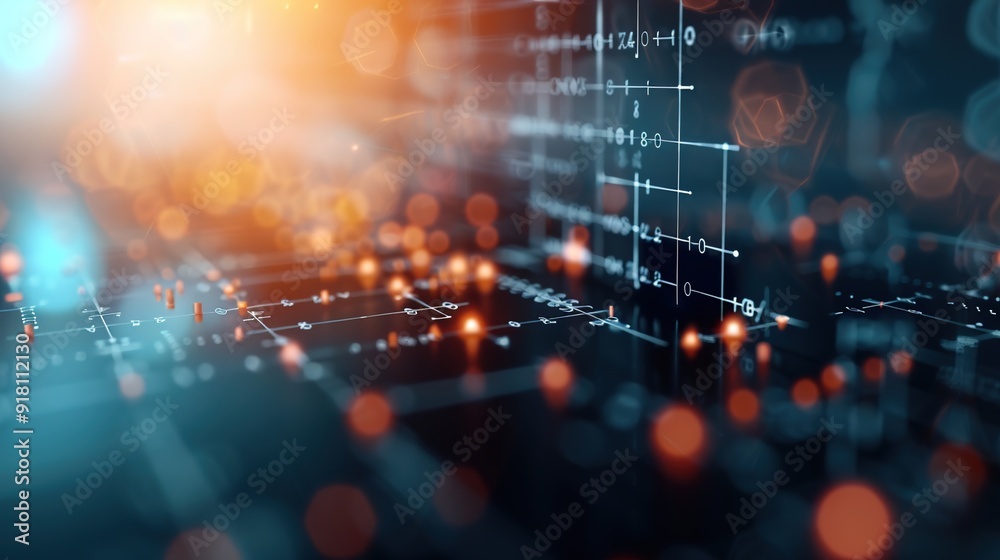 Elegant Abstract 3D Shapes with Euler s Formula Overlay in Mathematics ...