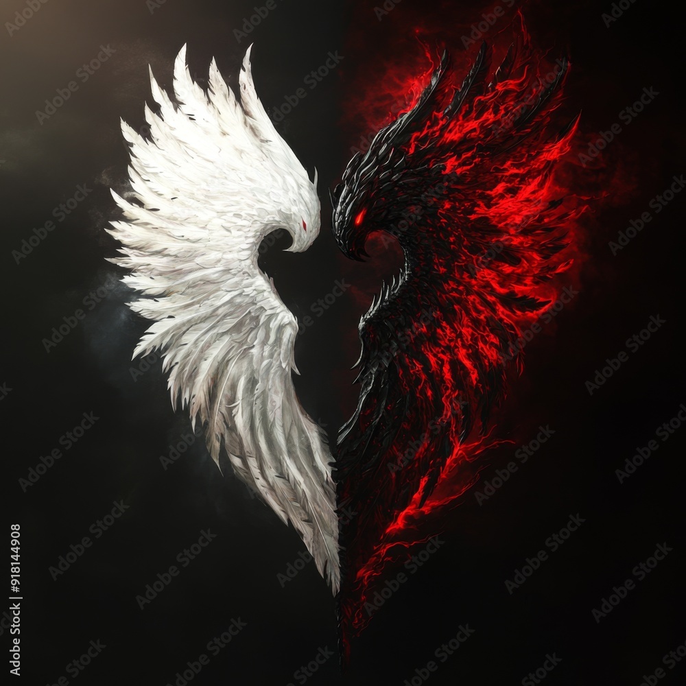 Eternal Duel of Light and Darkness: The Contrasting Vision of Bright ...