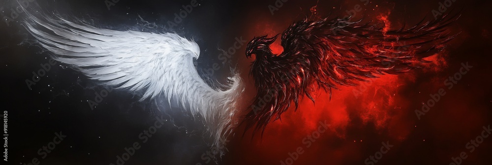 Eternal Duel of Light and Darkness: The Contrasting Vision of Bright ...